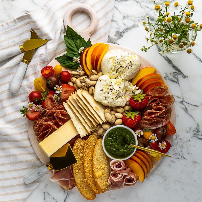 Feelin' Berry Peachy Summer Cheese Board Recipe – The Bamboo Abode